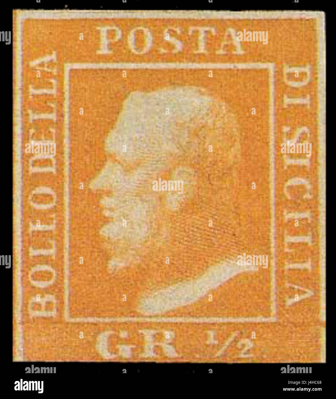 The 1859 Stamp Sicilia is a significant postal artifact from Sicily ...