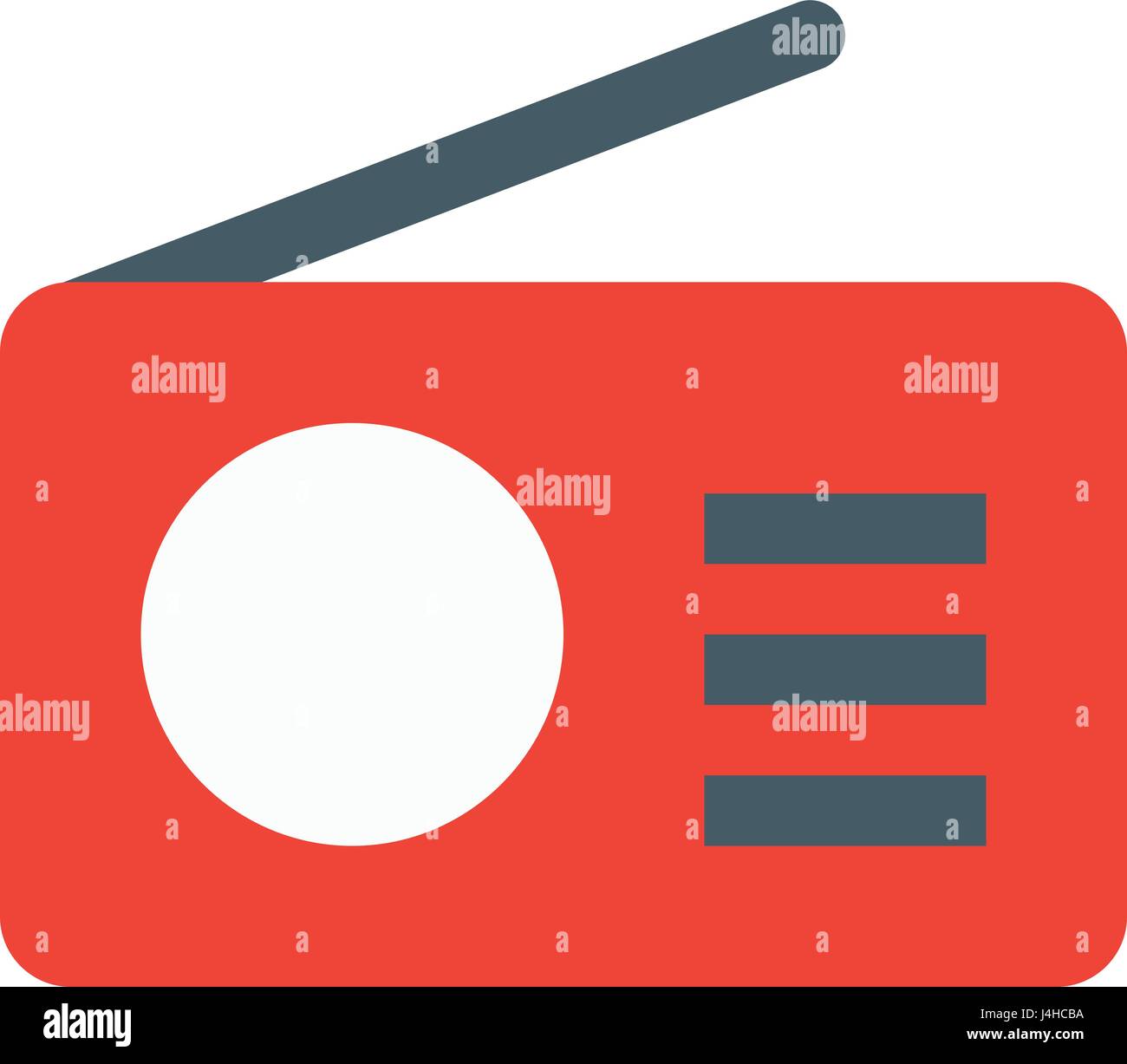 Broadcast radio station Stock Vector Images - Alamy