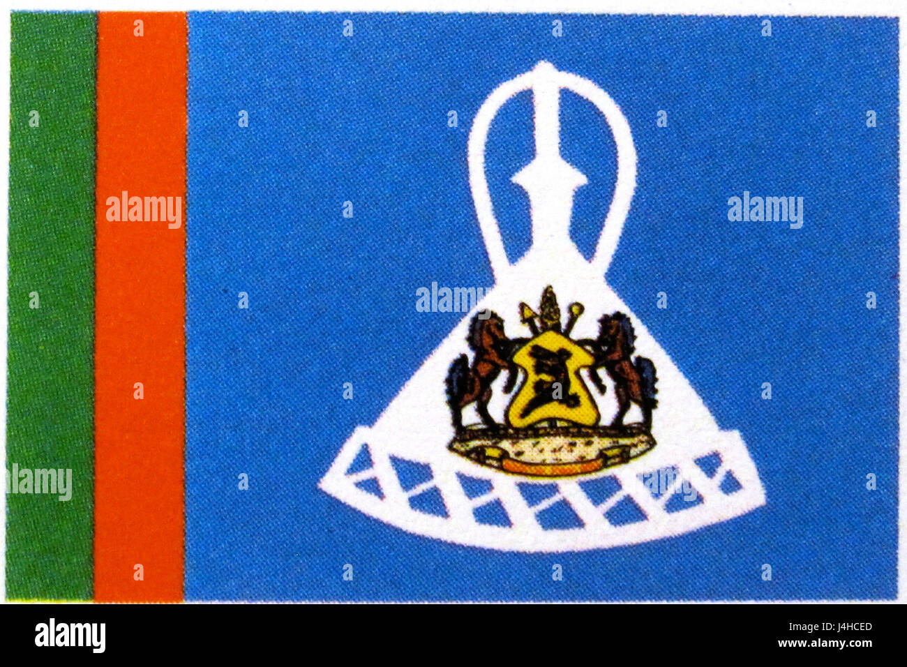The Royal Standard of Lesotho is a national symbol representing the ...