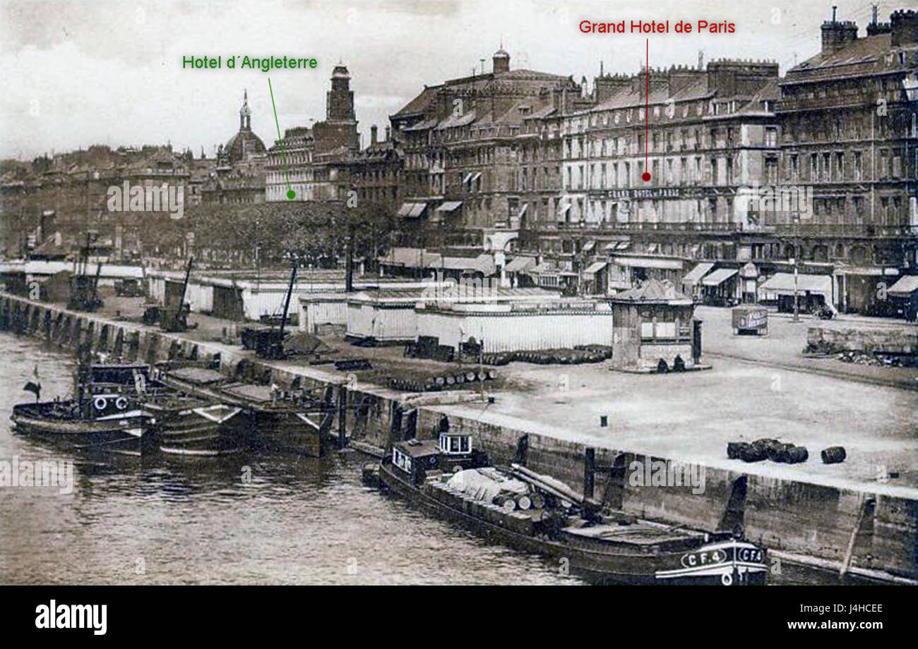 Rouen ca 1900 Stock Photo - Alamy