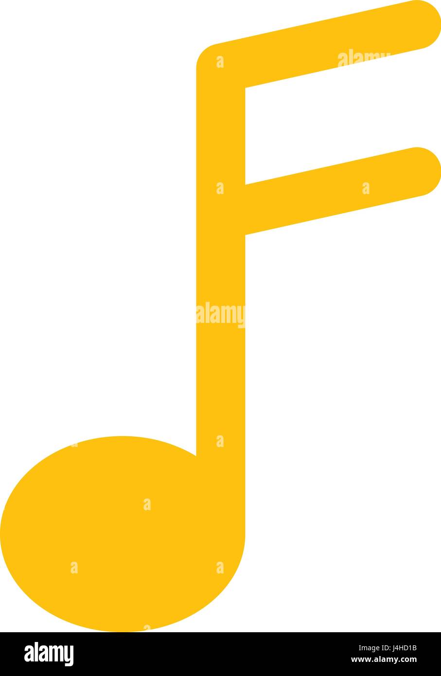 semiquaver music note Stock Vector Image & Art - Alamy