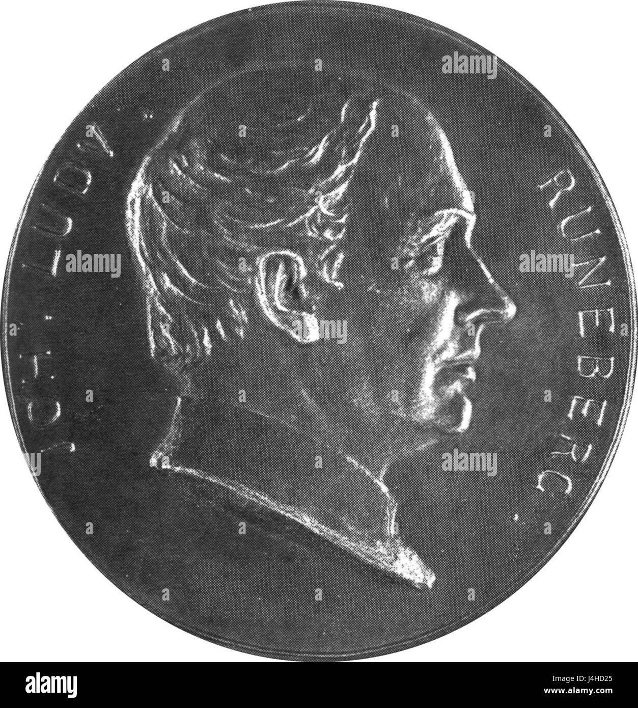 The Runeberg Medal, named after Finnish national poet Johan Ludvig ...