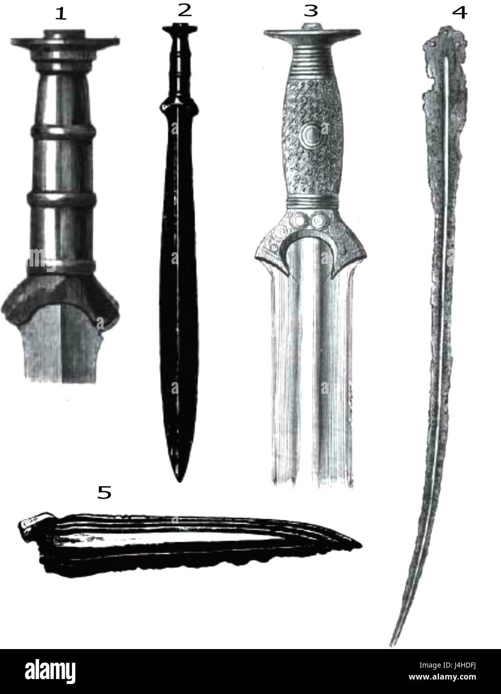 Bronze age tools and weapons hi-res stock photography and images - Alamy