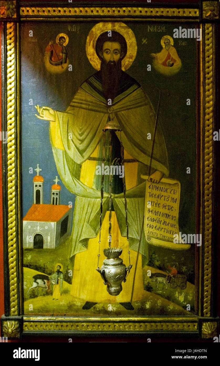 Religious icon saint naum hi-res stock photography and images - Alamy