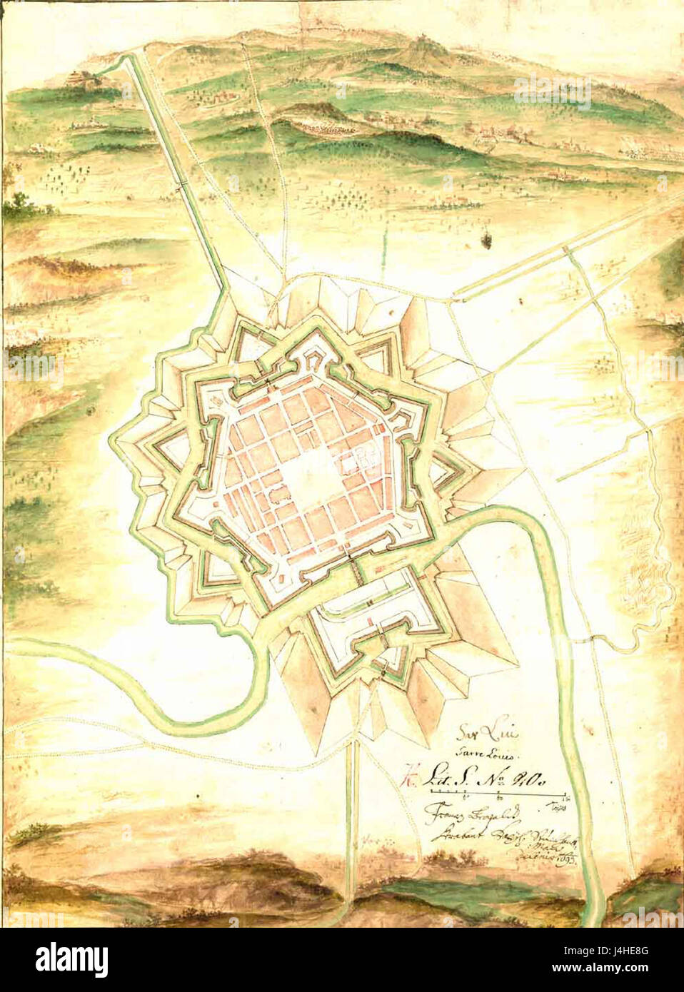 1693 map hi-res stock photography and images - Alamy