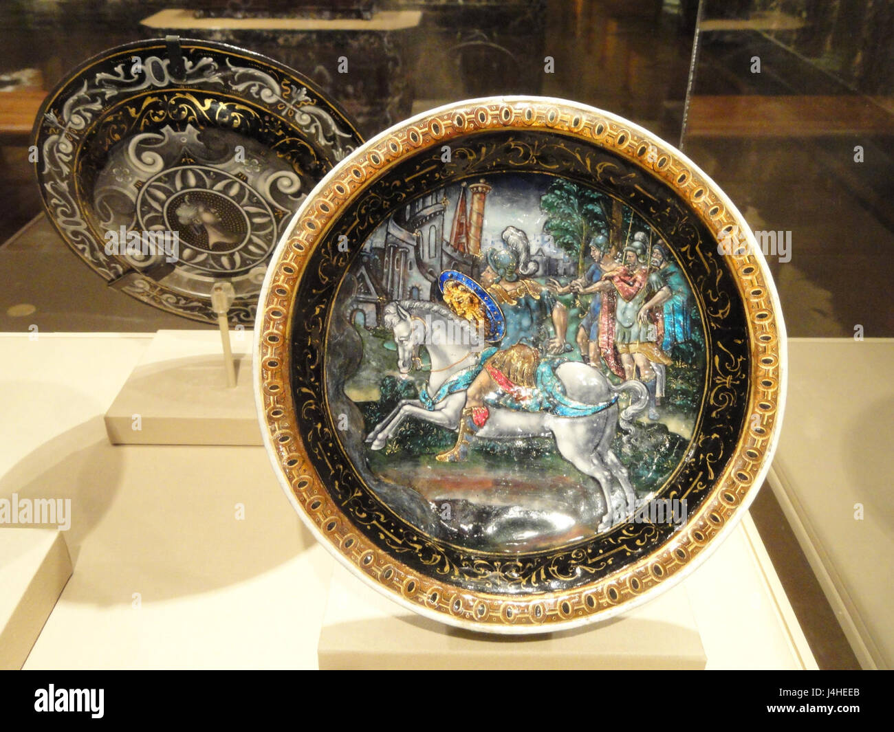 Tazza, attributed to workshop of Pierre Reymond, Limoges, c. 1560 ...