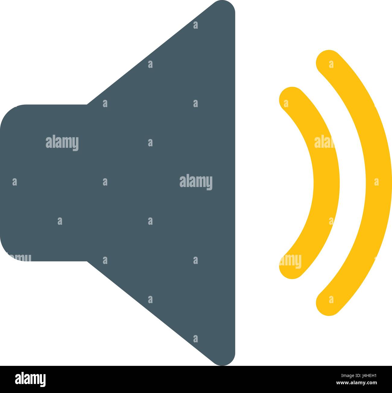 Speaker icon volume max vector Stock Vector Images - Alamy