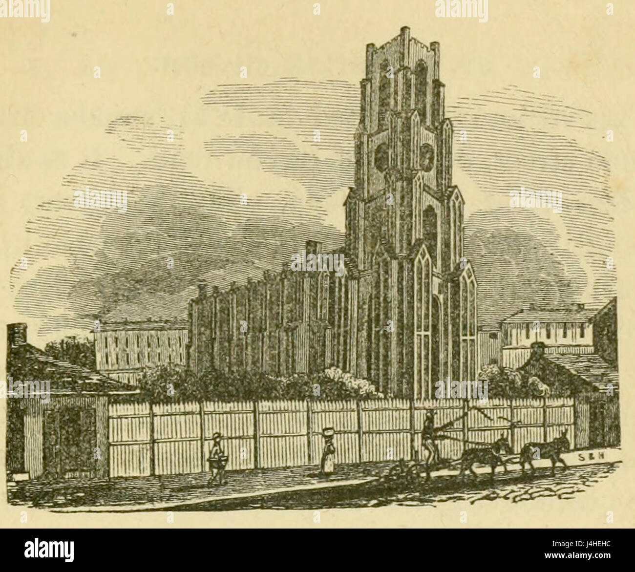 St Patrick Church New Orleans 1845 Benjamin Norman Stock Photo - Alamy