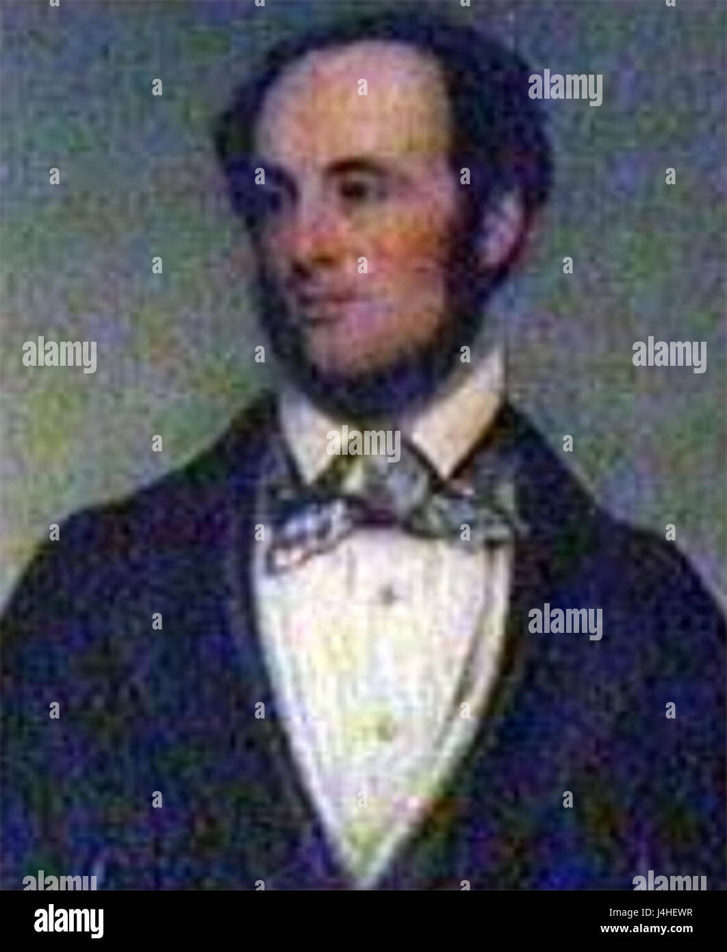 Sir Charles Isham circa 1850 Stock Photo - Alamy
