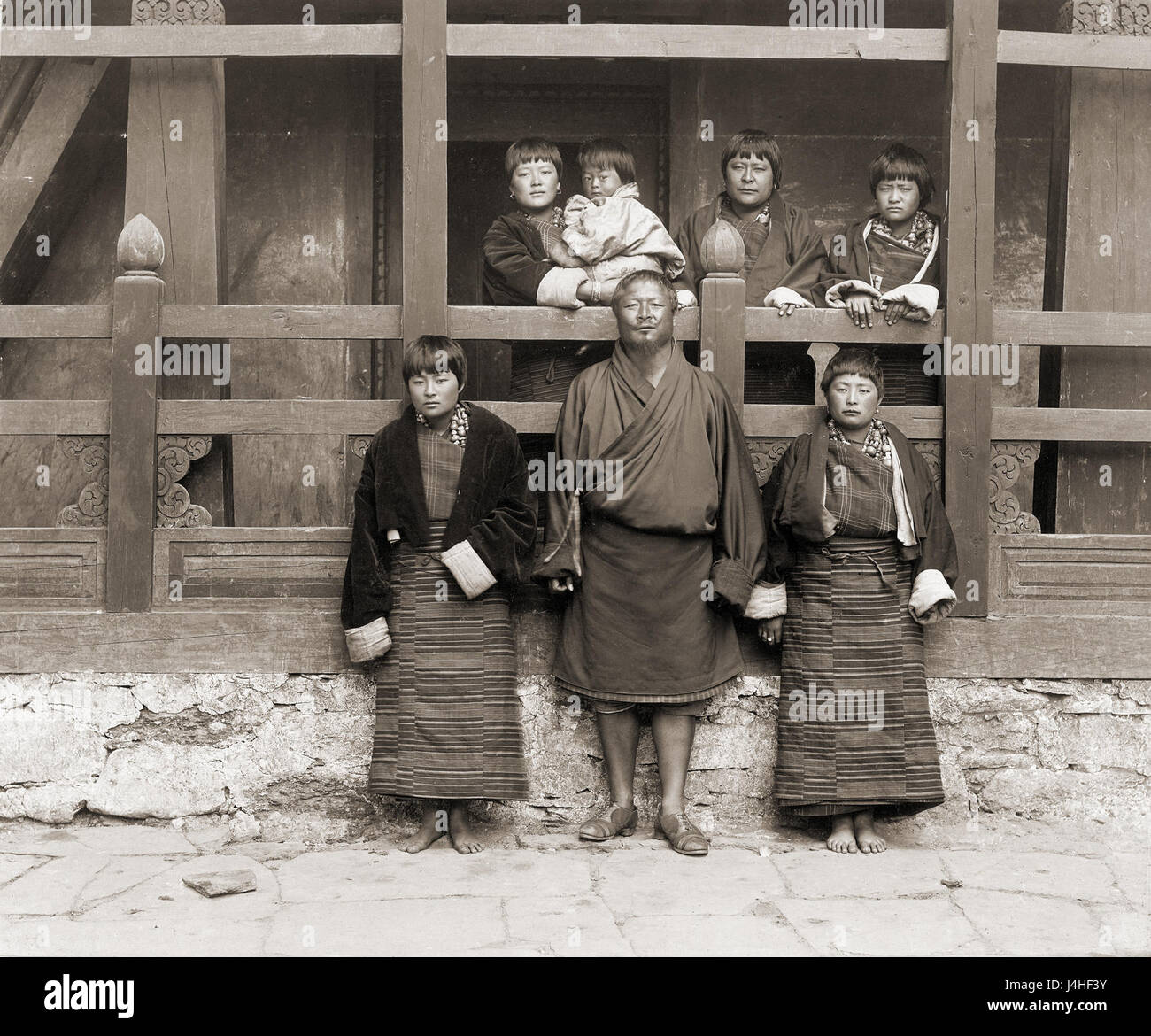 Royal family of bhutan hi-res stock photography and images - Alamy