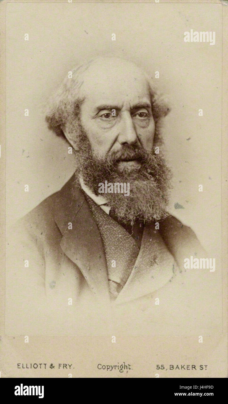 A photograph of Solomon Hart, captured by Elliott & Fry in the 1860s ...