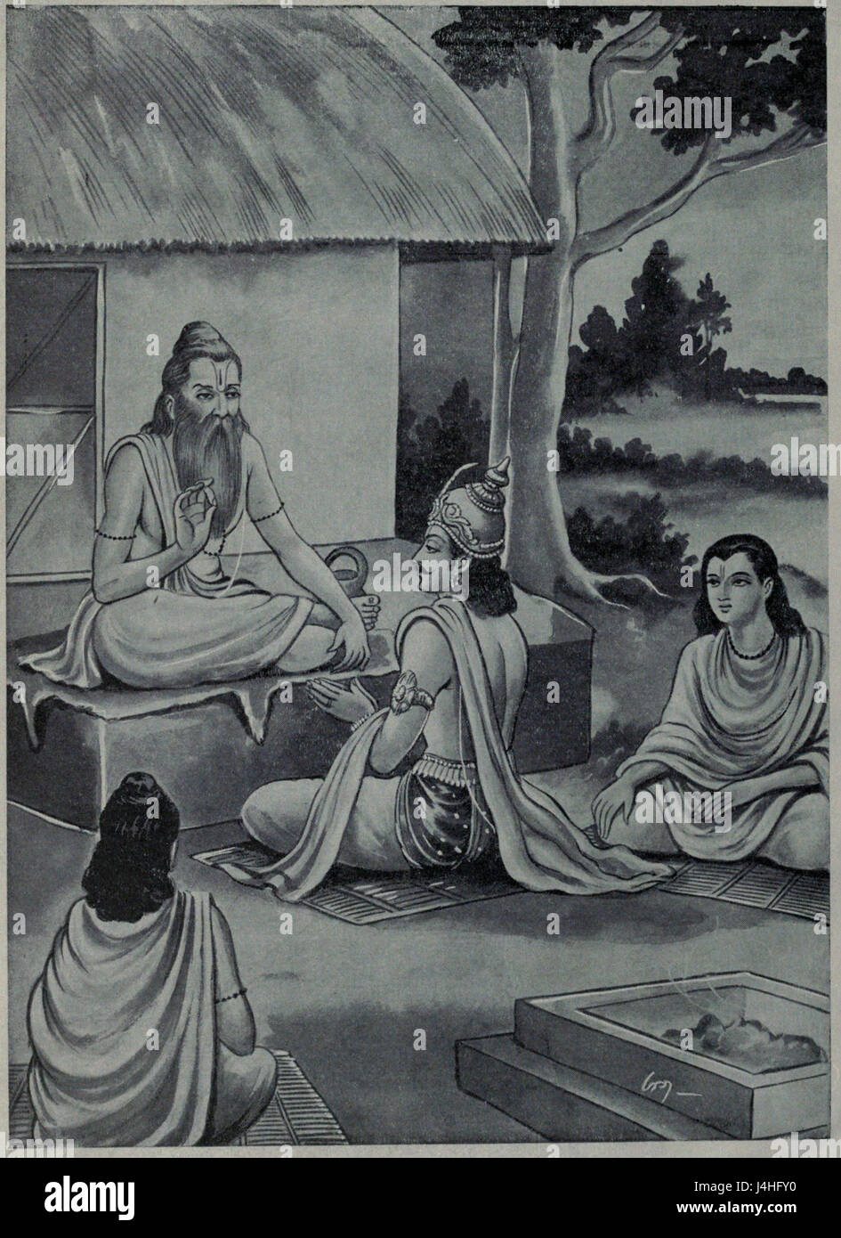 In Hindu mythology, Sage Vashista is a revered sage who imparts wisdom ...