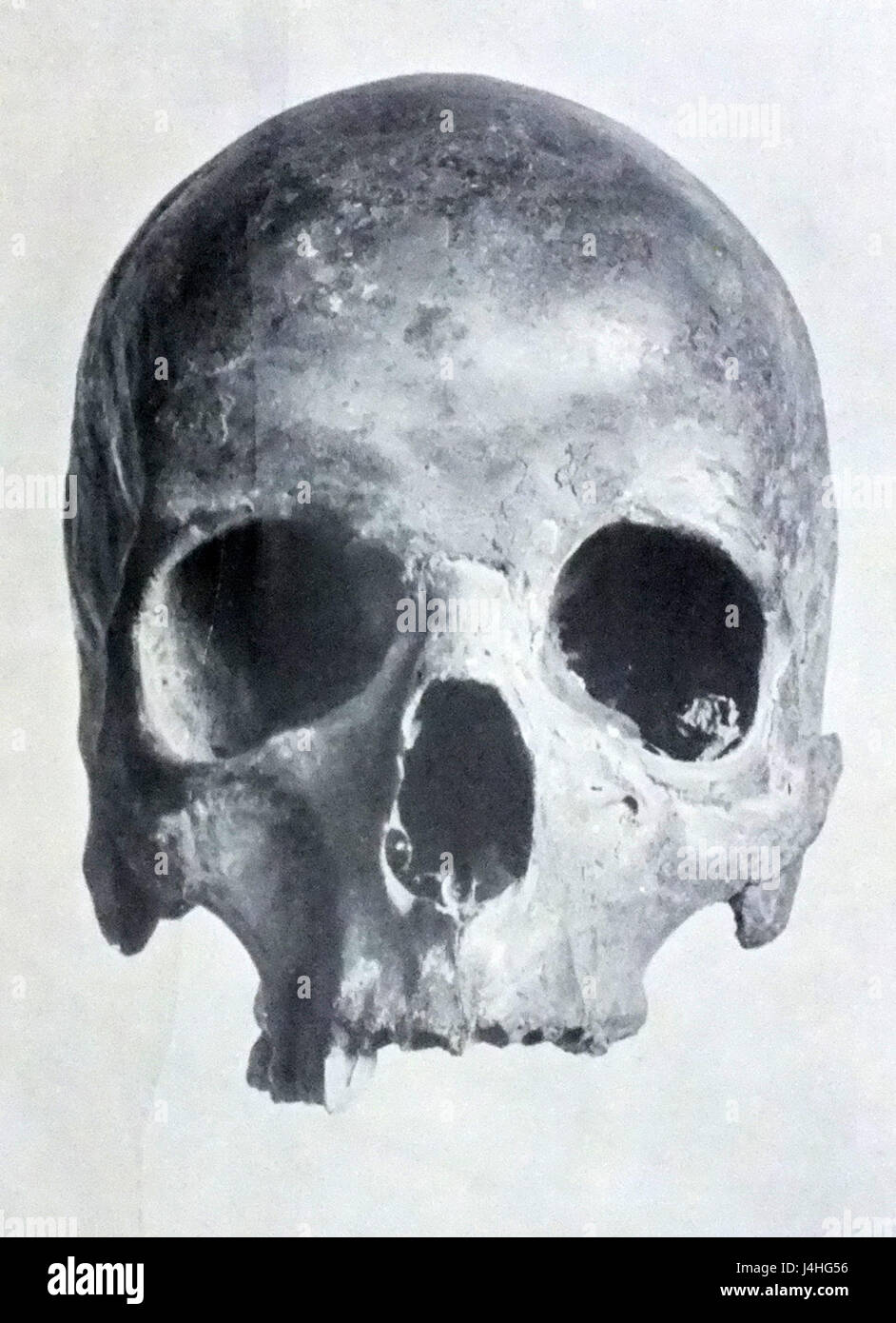 The skull of St. Wenceslas, the patron saint of the Czech Republic, is ...