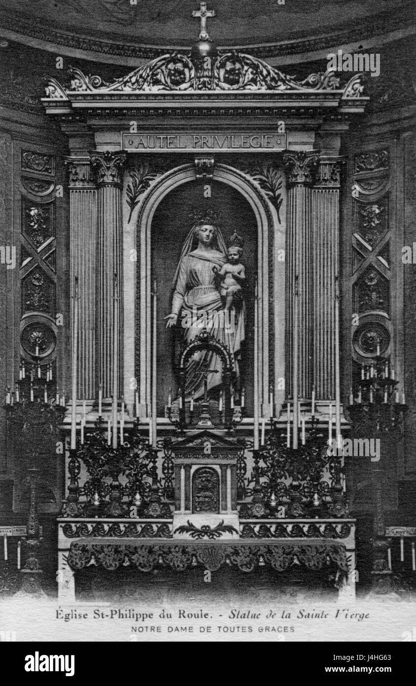 St. Philippe du Roule is a historical church located in Paris, France ...