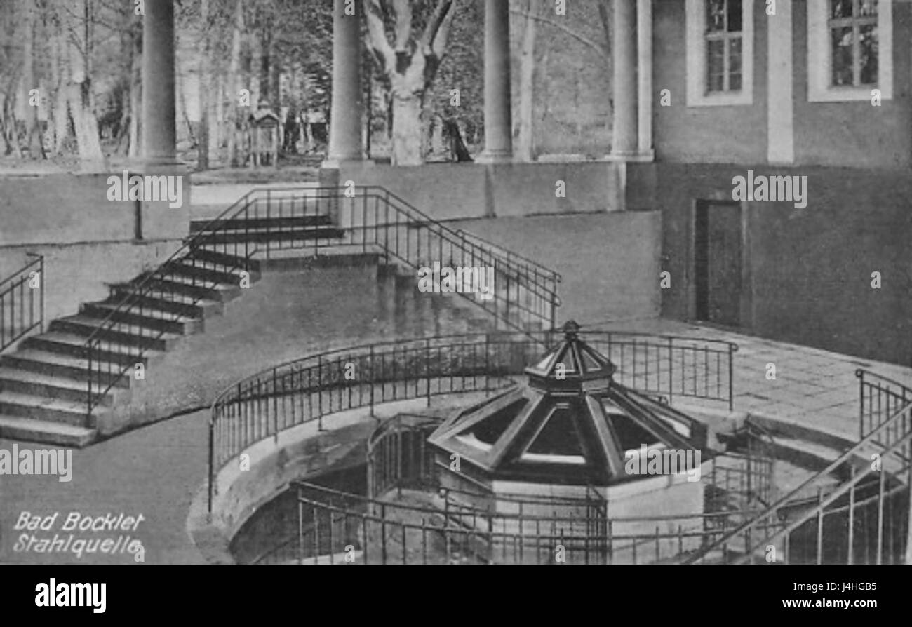 Medicinal spring in health Black and White Stock Photos & Images - Alamy