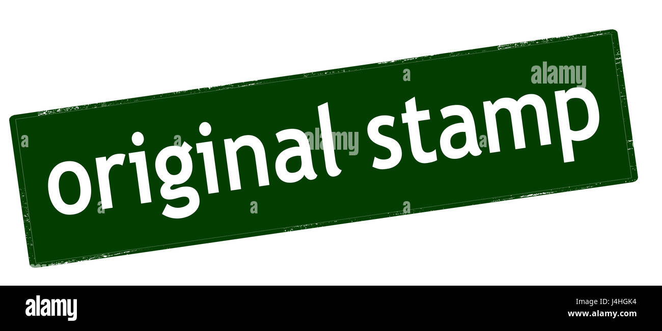 Stamp with text original stamp inside, vector illustration Stock Photo ...