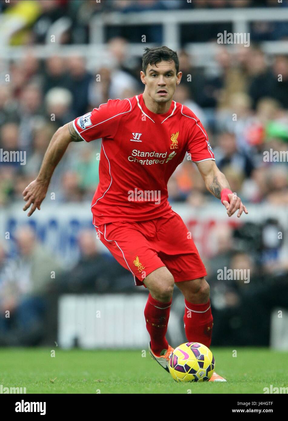 DEJAN LOVREN LIVERPOOL FC LIVERPOOL FC ST JAMES PARK NEWCASTLE ENGLAND ...