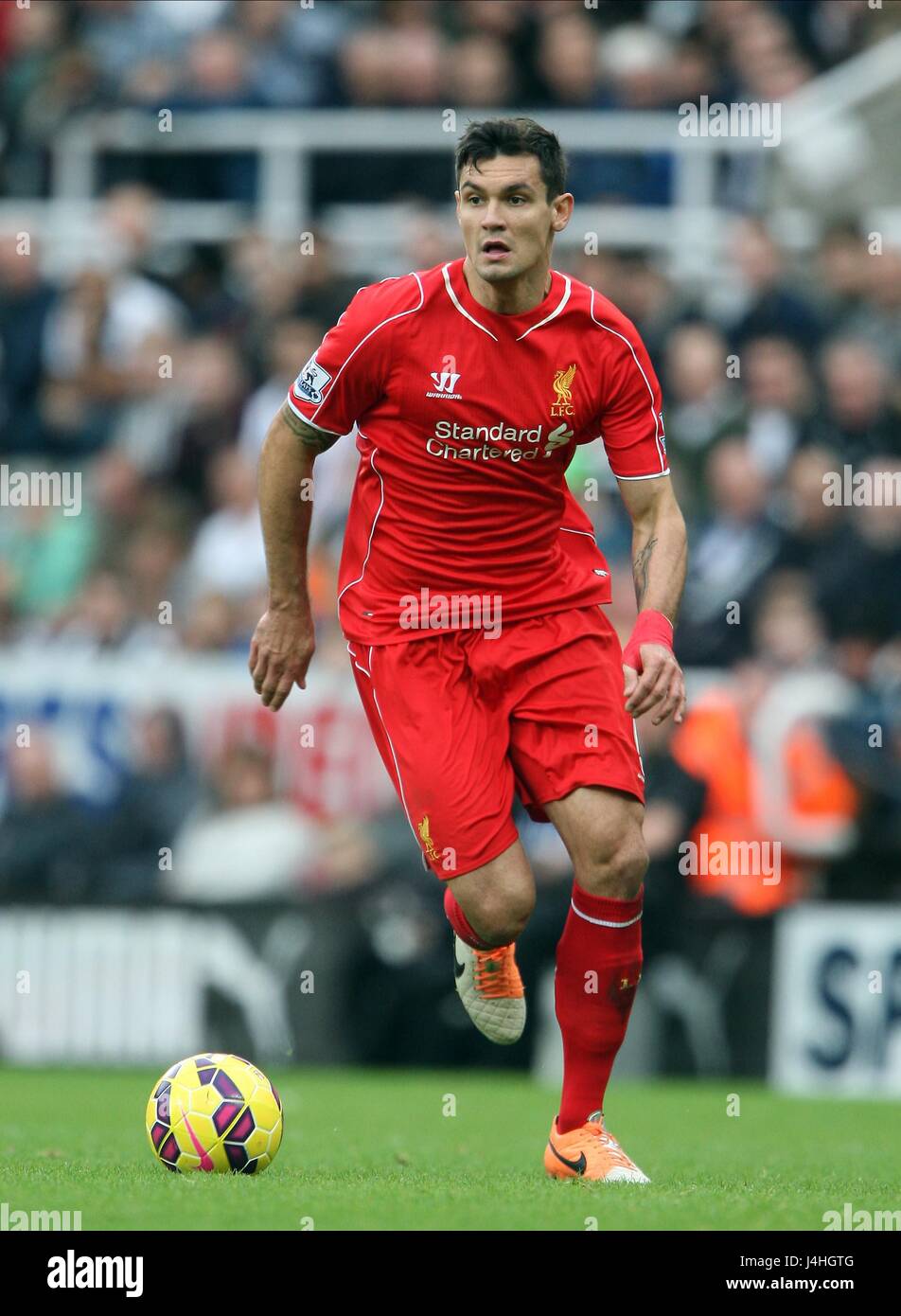 DEJAN LOVREN LIVERPOOL FC LIVERPOOL FC ST JAMES PARK NEWCASTLE ENGLAND ...