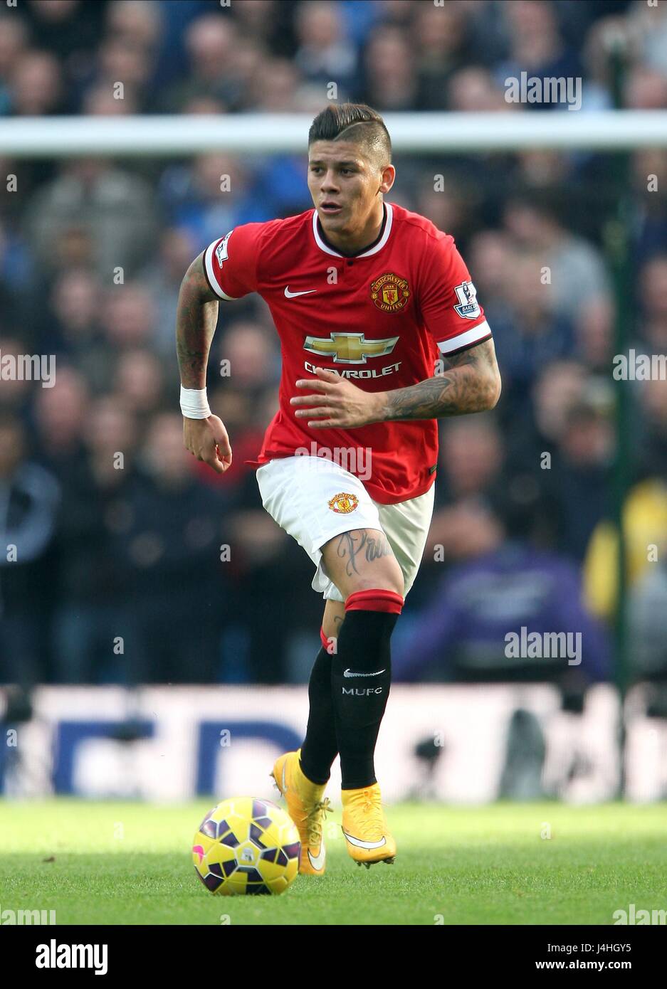 MARCOS ROJO MANCHESTER UNITED FC MANCHESTER UNITED FC ETIHAD STADIUM ...