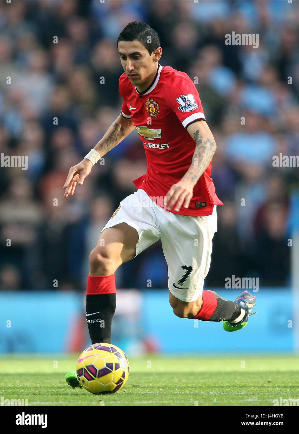 Angel di maria manchester united hi-res stock photography and images ...