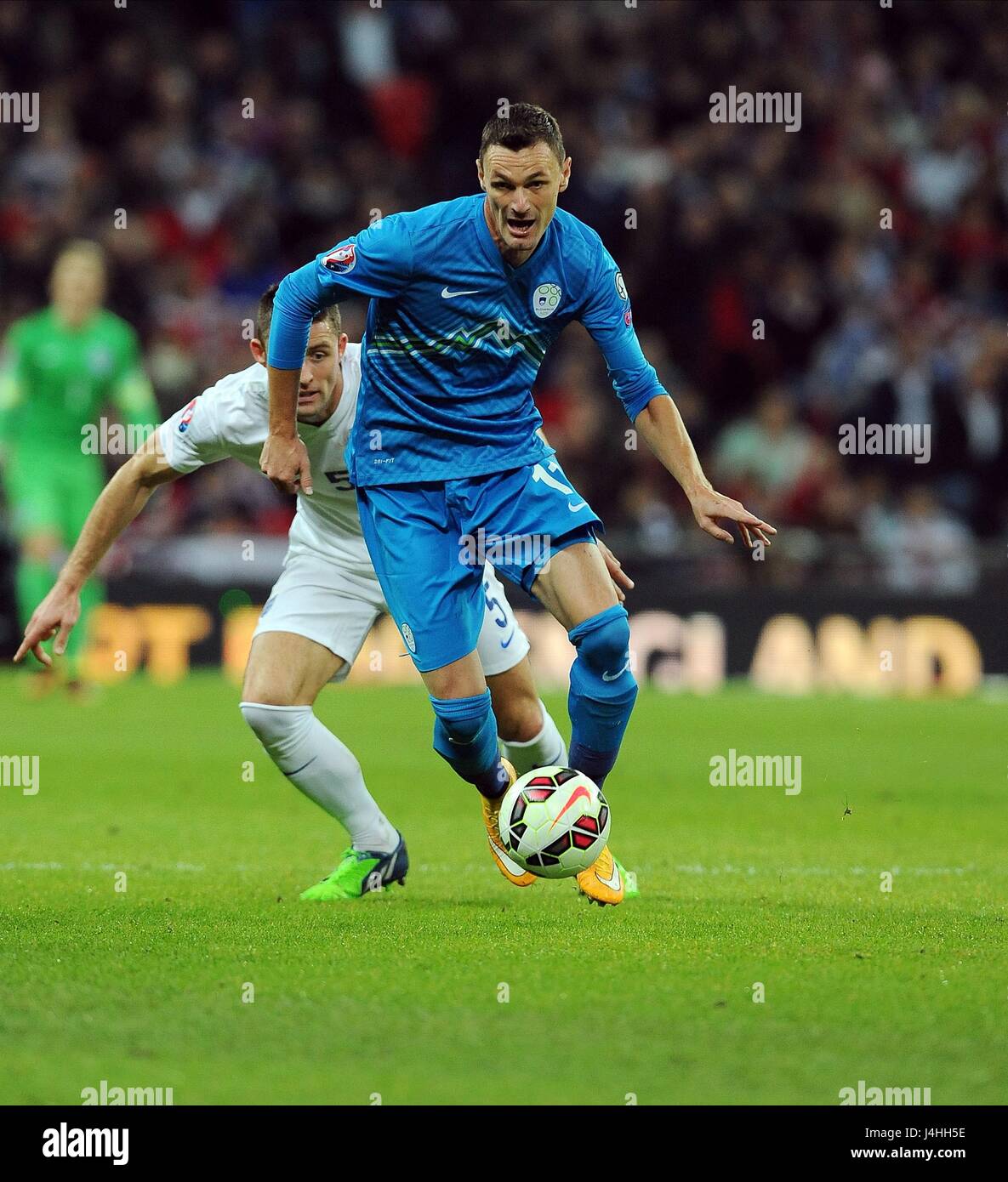 MILIVOJE NOVAKOVIC OF SLOVENIA ENGLAND V SLOVENIA WEMBLEY STADIUM ...