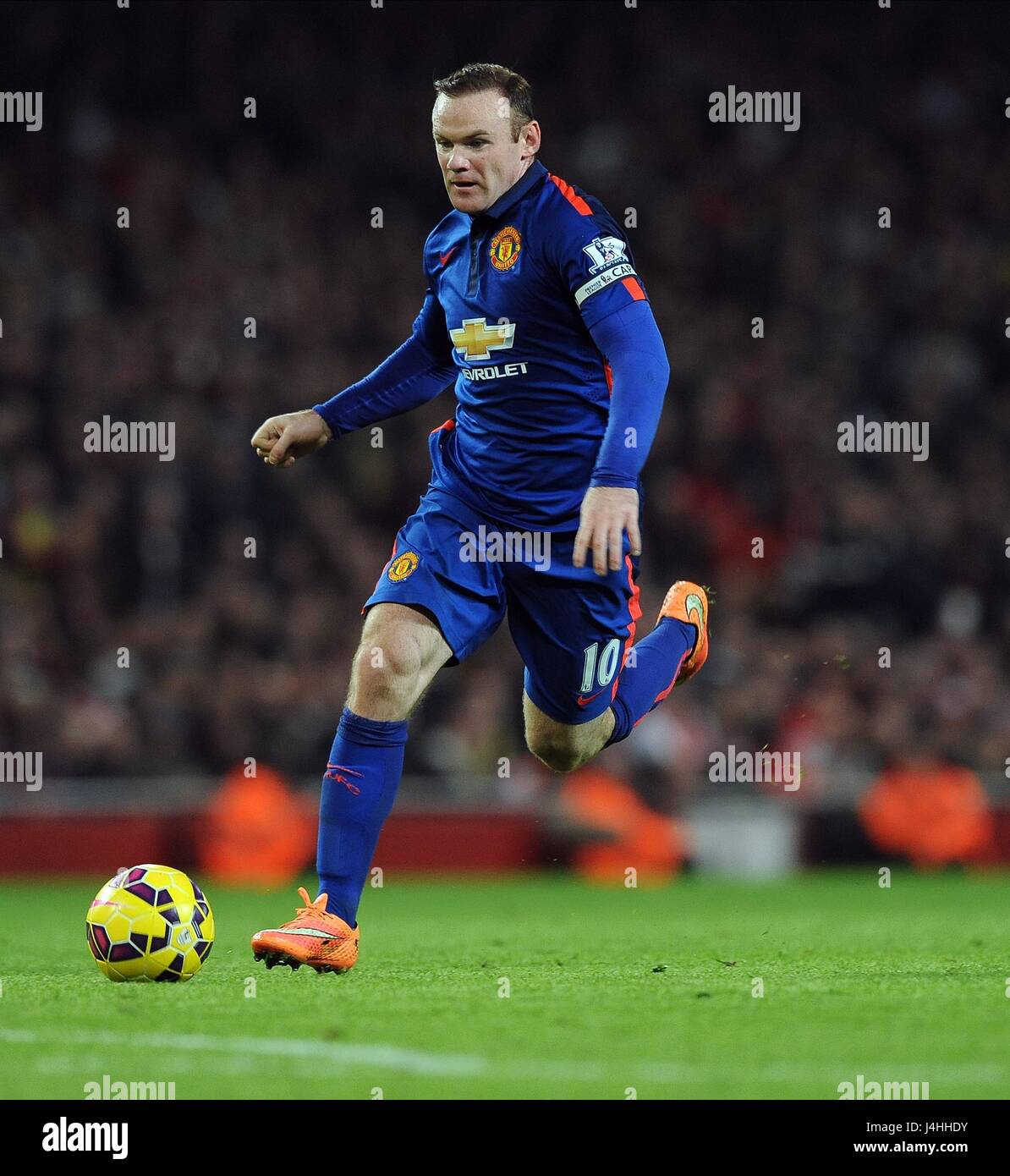 WAYNE ROONEY OF MANCHESTER UNITED, ARSENAL V MANCHESTER UNITED, ARSENAL ...