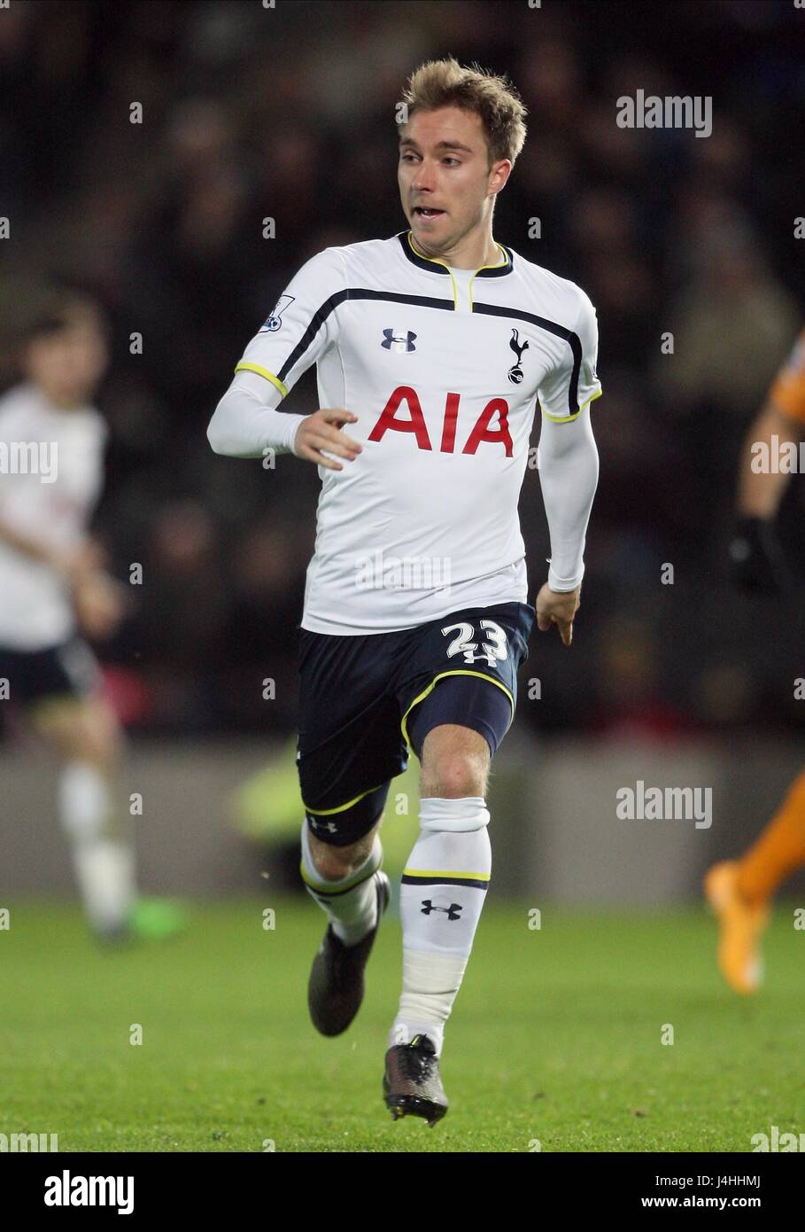 CHRISTIAN ERIKSEN TOTTENHAM HOTSPUR FC TOTTENHAM HOTSPUR FC KC STADIUM ...