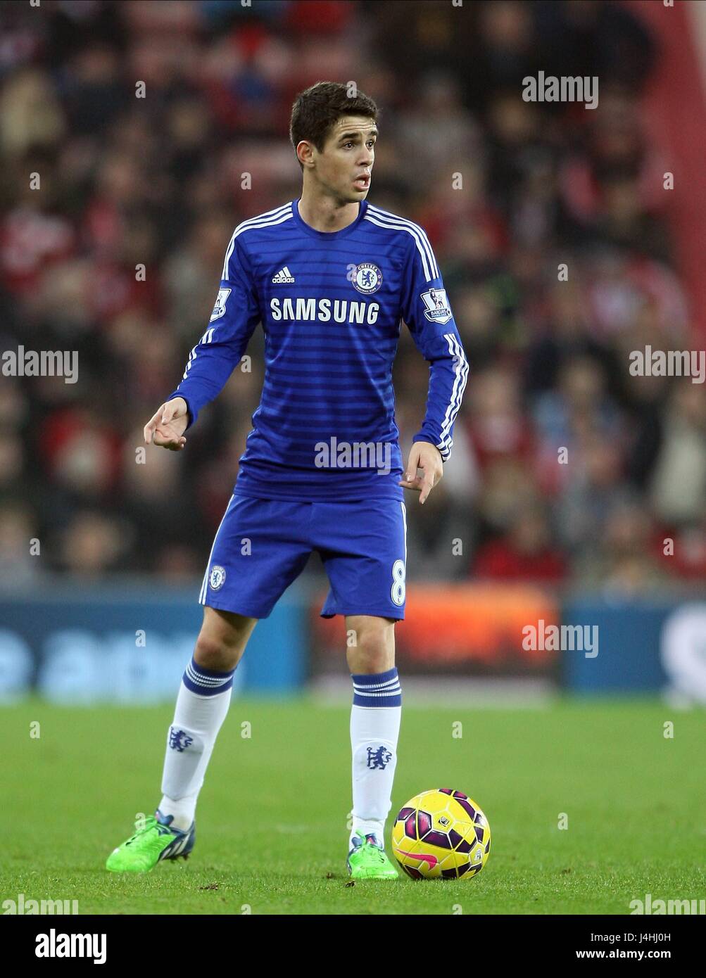 OSCAR CHELSEA FC CHELSEA FC STADIUM OF LIGHT SUNDERLAND ENGLAND 29 ...
