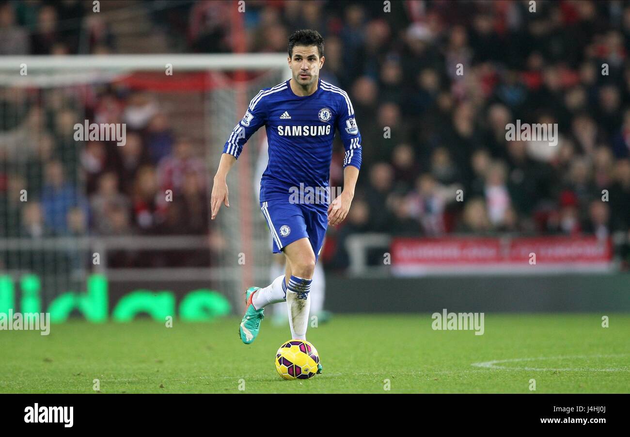 CESC FABREGAS CHELSEA FC CHELSEA FC STADIUM OF LIGHT SUNDERLAND ENGLAND ...