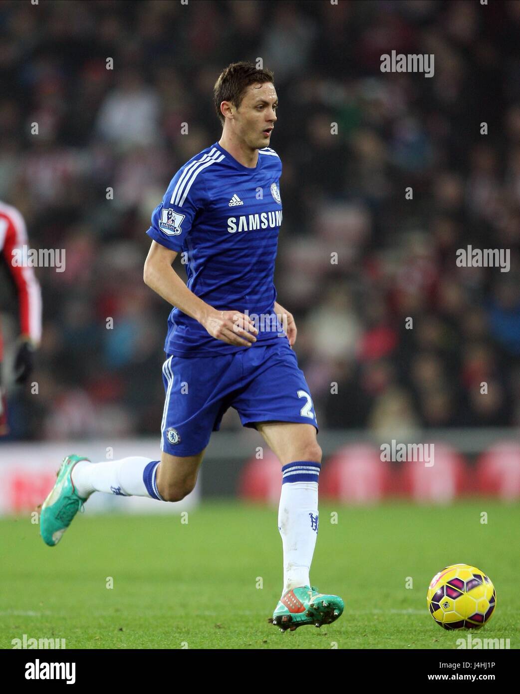 NEMANJA MATIC CHELSEA FC CHELSEA FC STADIUM OF LIGHT SUNDERLAND ENGLAND ...