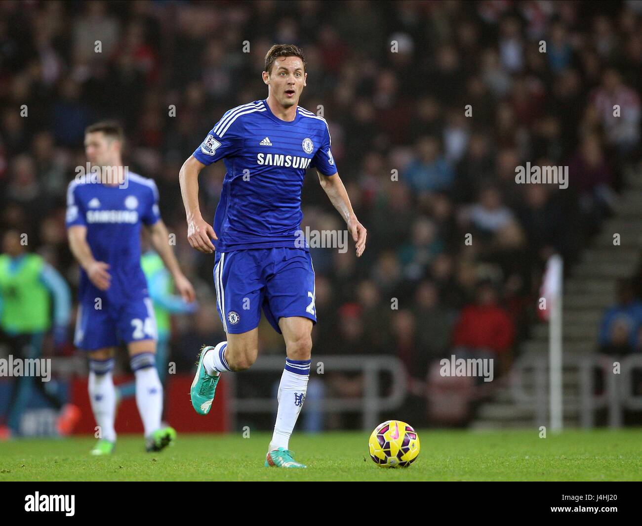 NEMANJA MATIC CHELSEA FC CHELSEA FC STADIUM OF LIGHT SUNDERLAND ENGLAND ...