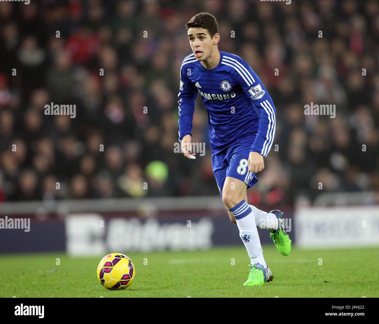 OSCAR CHELSEA FC CHELSEA FC STADIUM OF LIGHT SUNDERLAND ENGLAND 29 ...