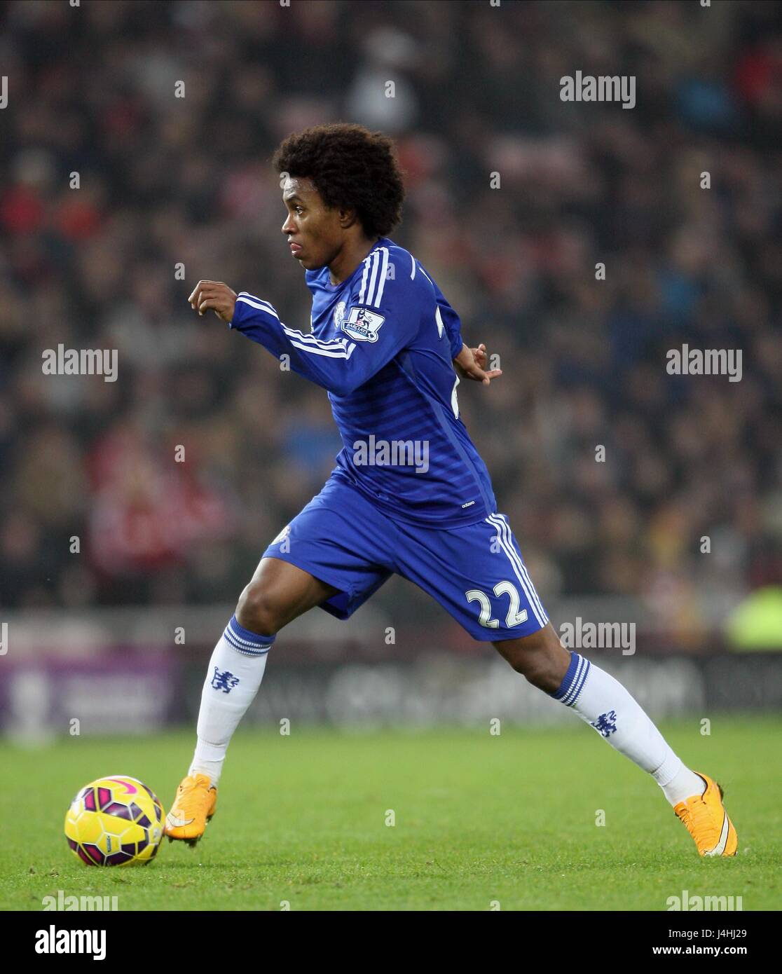WILLIAN CHELSEA FC CHELSEA FC STADIUM OF LIGHT SUNDERLAND ENGLAND 29 ...