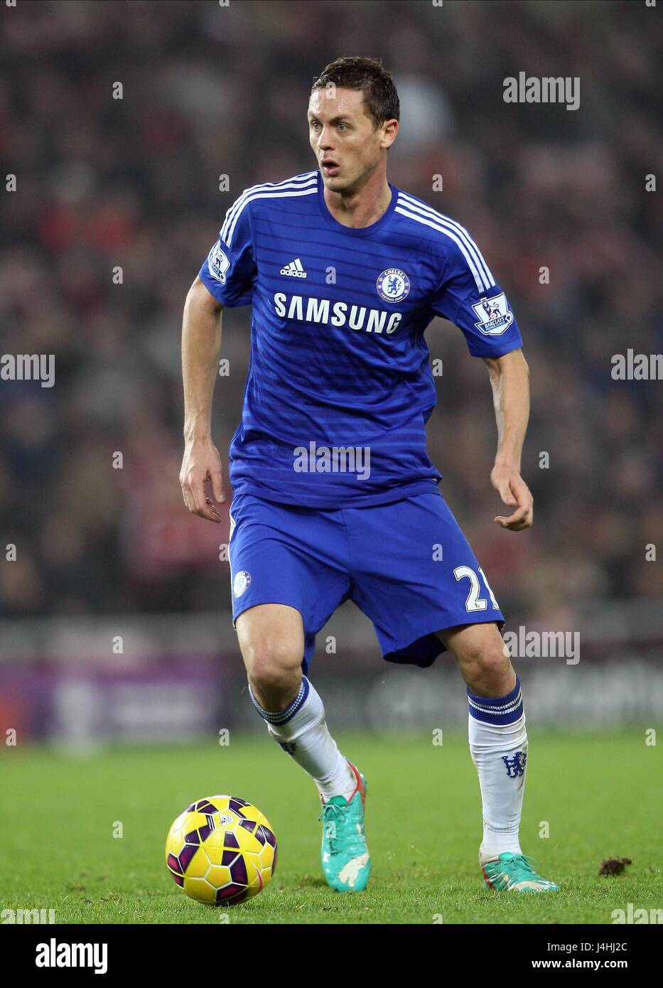 NEMANJA MATIC CHELSEA FC CHELSEA FC STADIUM OF LIGHT SUNDERLAND ENGLAND ...