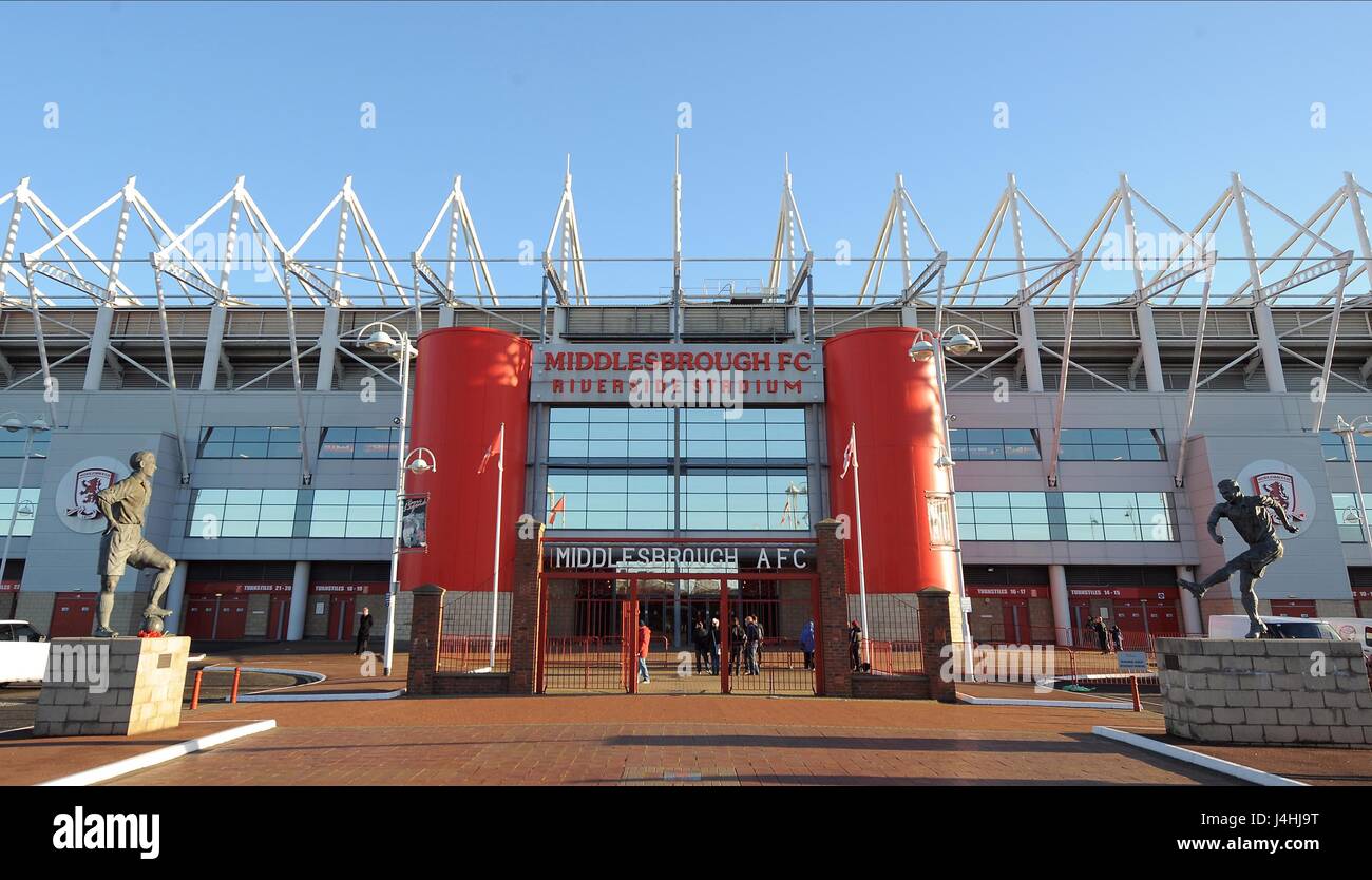RIVERSIDE STADIUM MIDDLESBROUGH FC V DERBY COUNT RIVERSIDE STADIUM ...