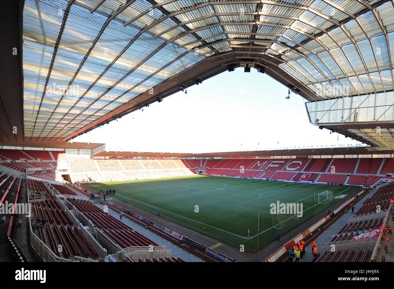 RIVERSIDE STADIUM MIDDLESBROUGH FC V DERBY COUNT RIVERSIDE STADIUM ...