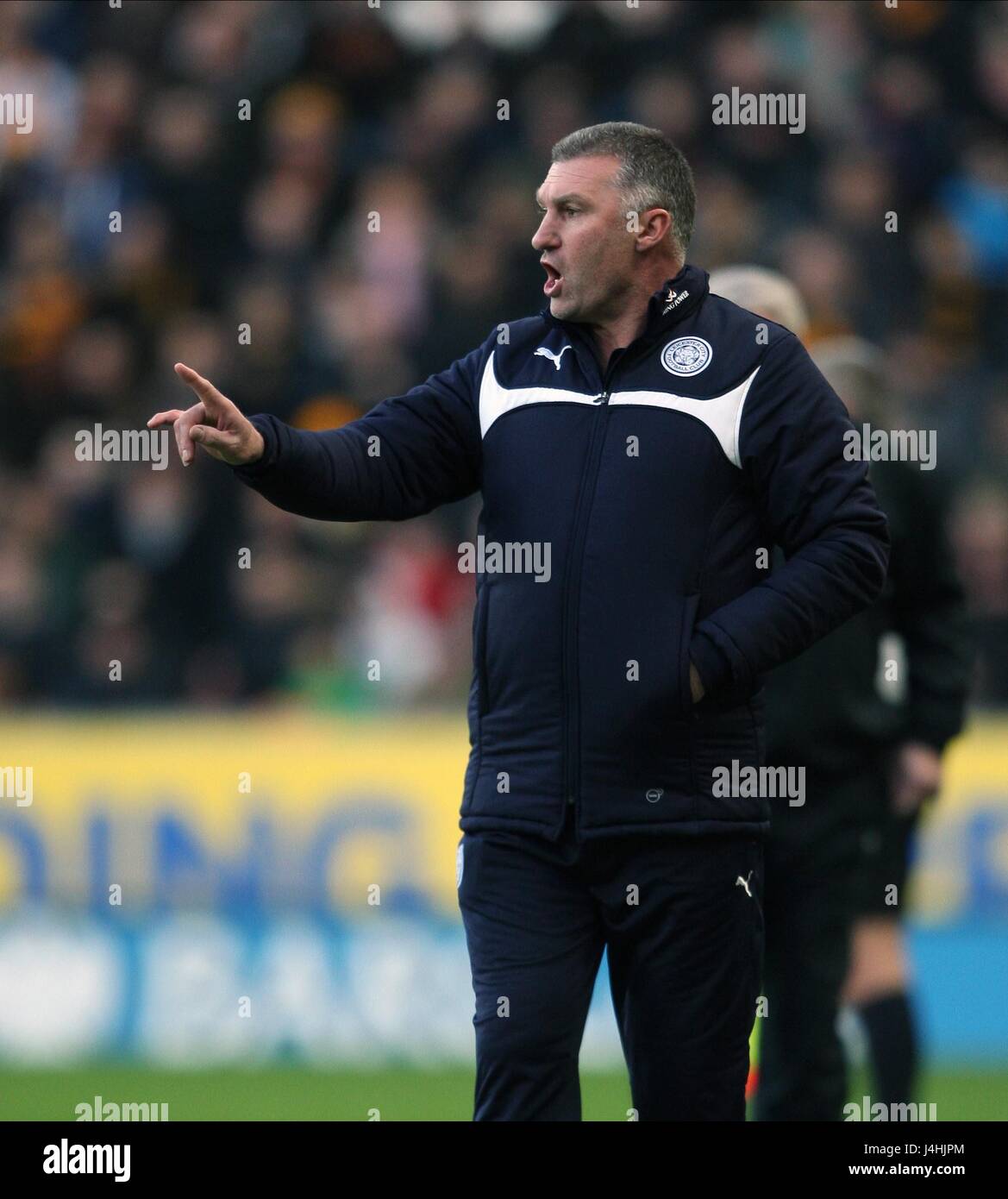 NIGEL PEARSON HULL CITY V LEICESTER CITY KC STADIUM HULL ENGLAND 28 ...
