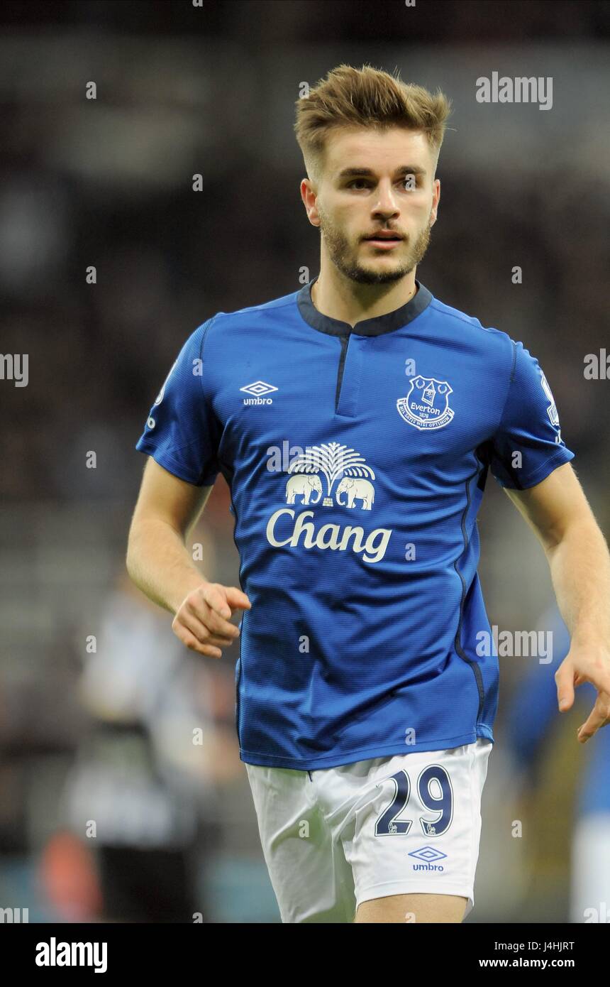 LUKE GARBUTT EVERTON FC ST JAMES PARK NEWCASTLE ENGLAND 28 December ...