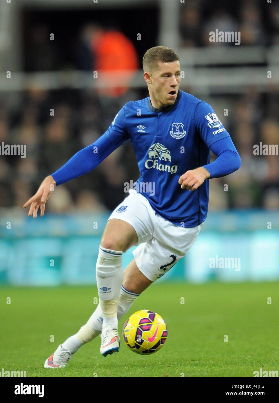 ROSS BARKLEY EVERTON FC ST JAMES PARK NEWCASTLE ENGLAND 28 December ...