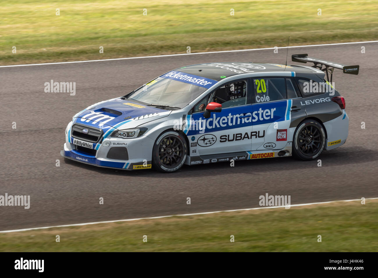 BTCC Driver James Cole competing at Thruxton Circuit, Hampshire, on ...