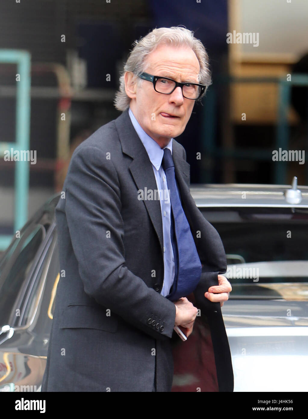 Bill Nighy outside ITV Studios today Featuring: Bill Nighy Where ...