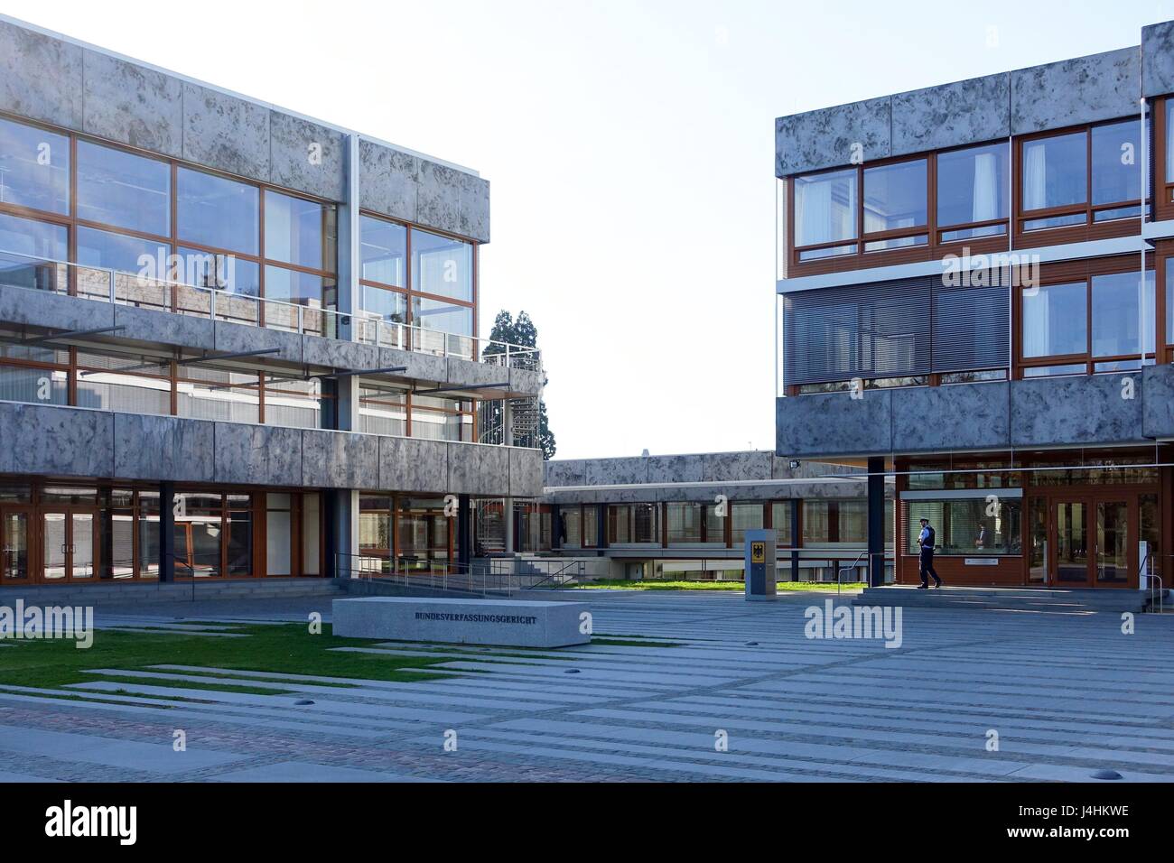 Germany: Supreme constitutional court of Germany in Karlsruhe. Photo ...