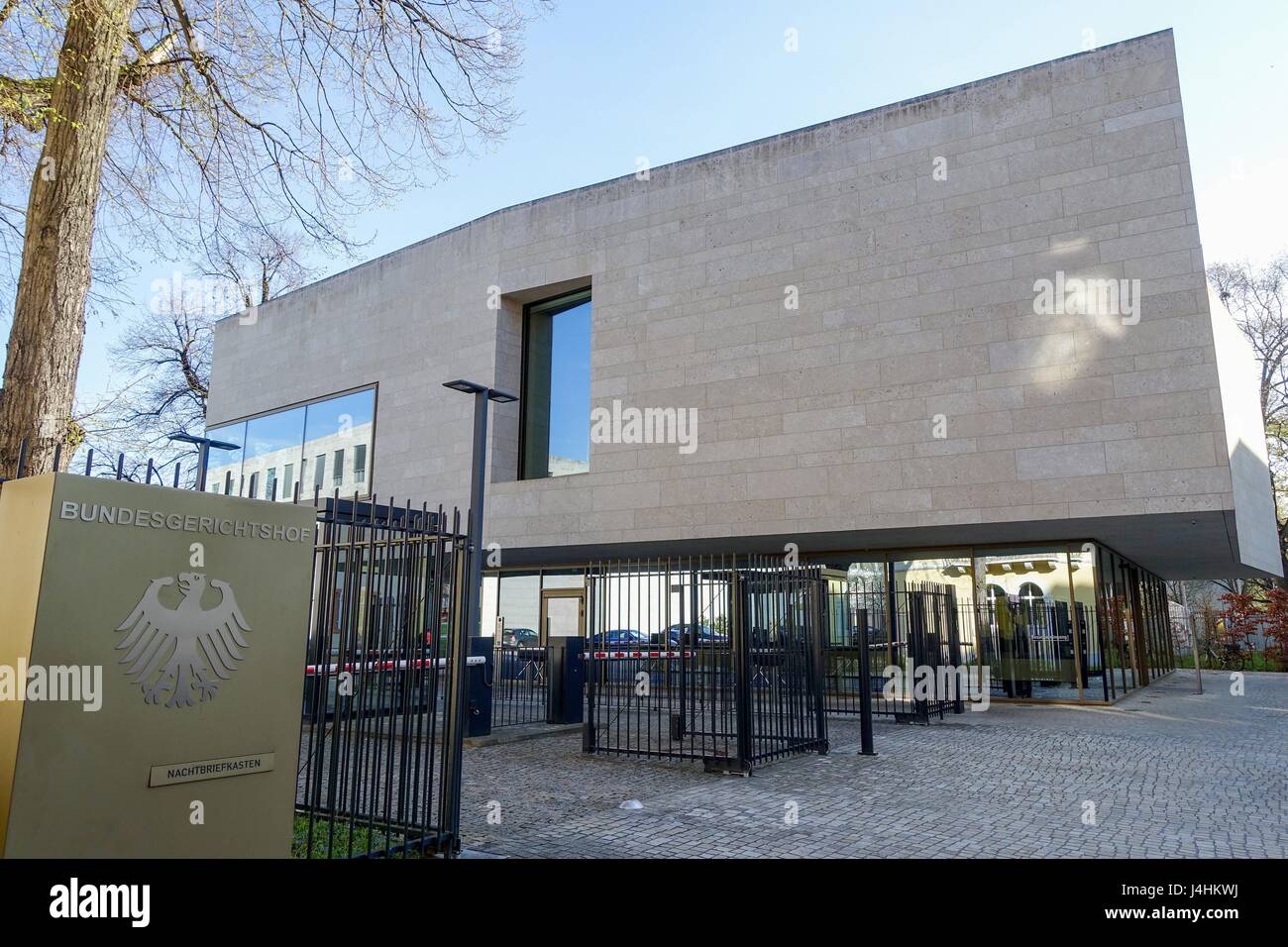 Germany: Seat of the German Federal Court of Justice in Karlsruhe ...