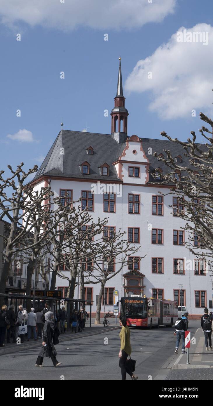 Historic Main Building of Johannes Gutenberg University in Mainz, , 8.4 ...
