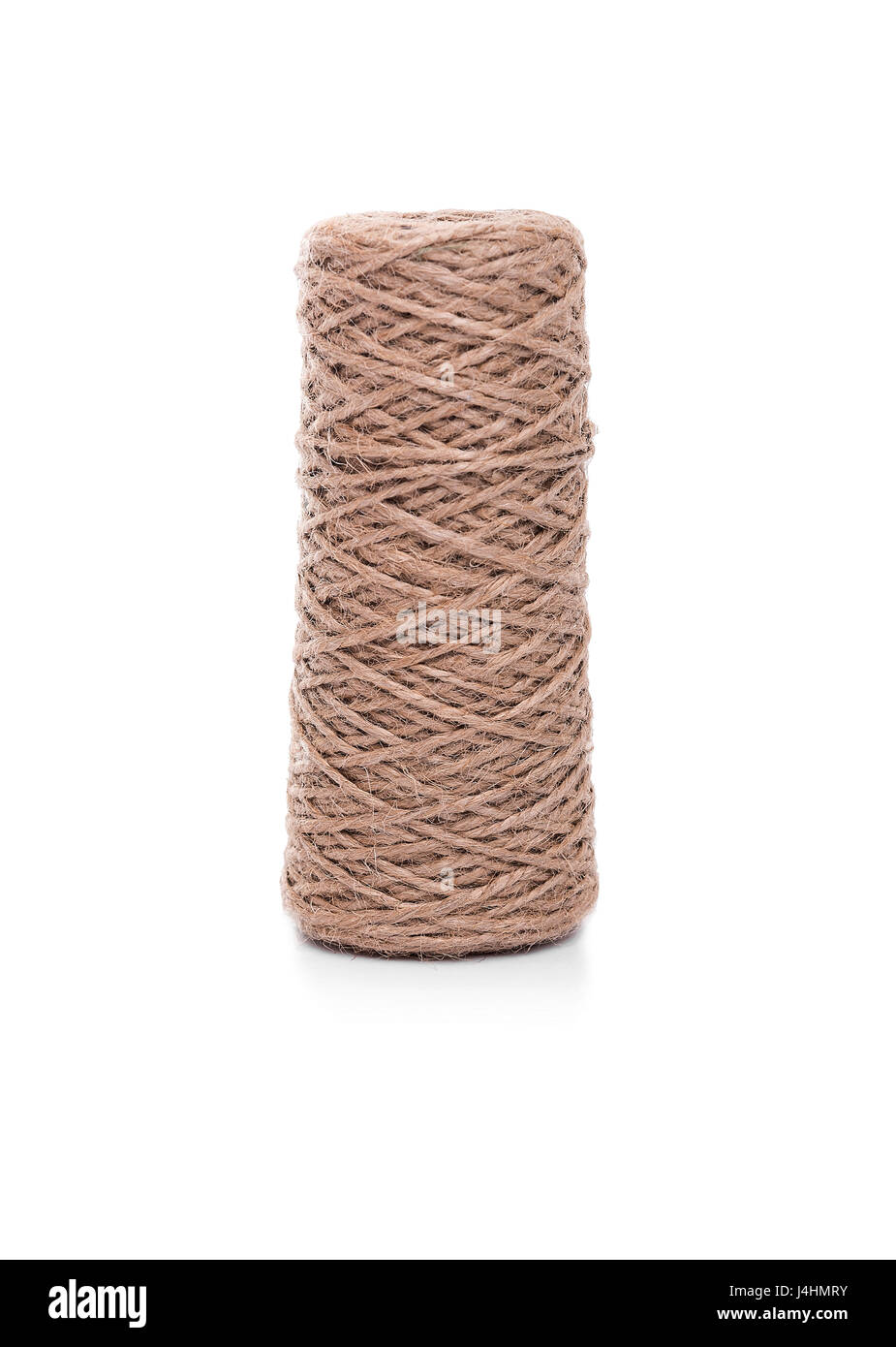 Skein of thread on a white background. Close-up Stock Photo - Alamy