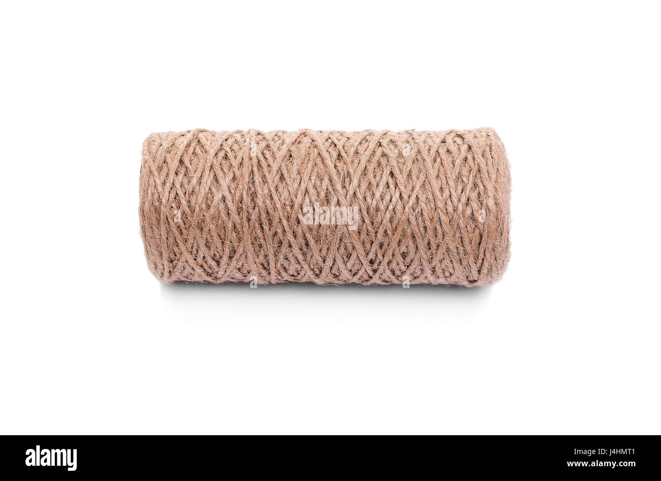 Skein of thread on a white background. Close-up Stock Photo - Alamy