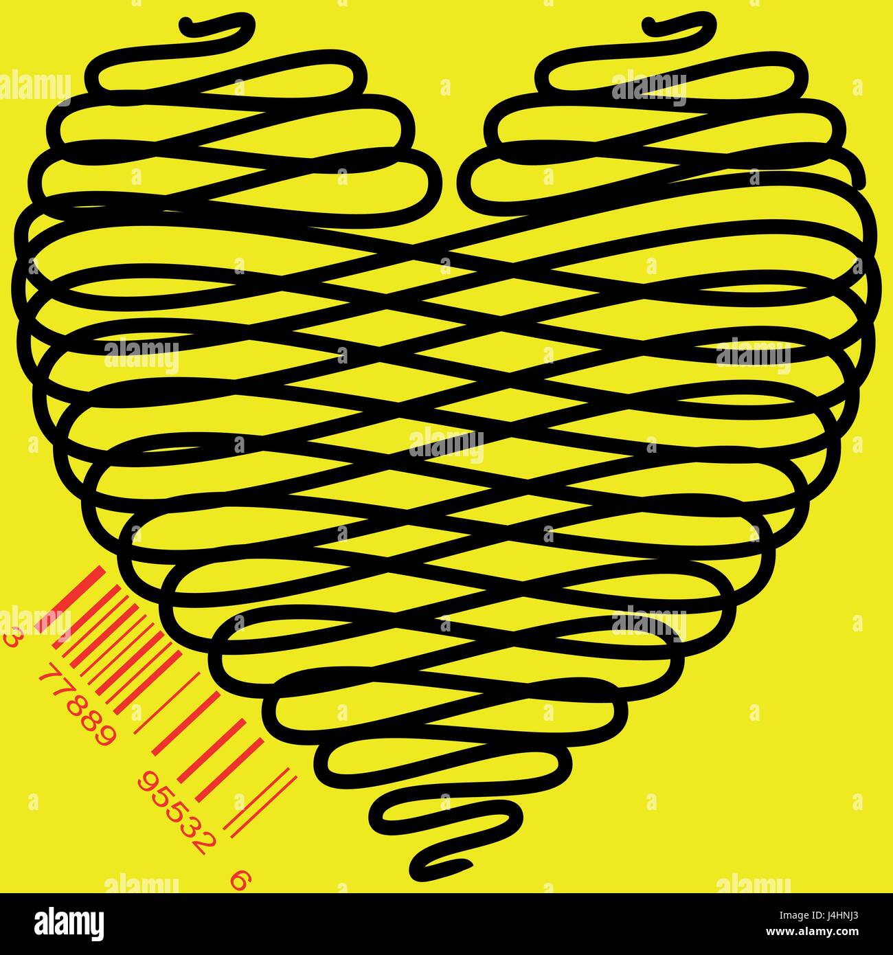 Stylized Heart for sale Stock Vector Image & Art - Alamy