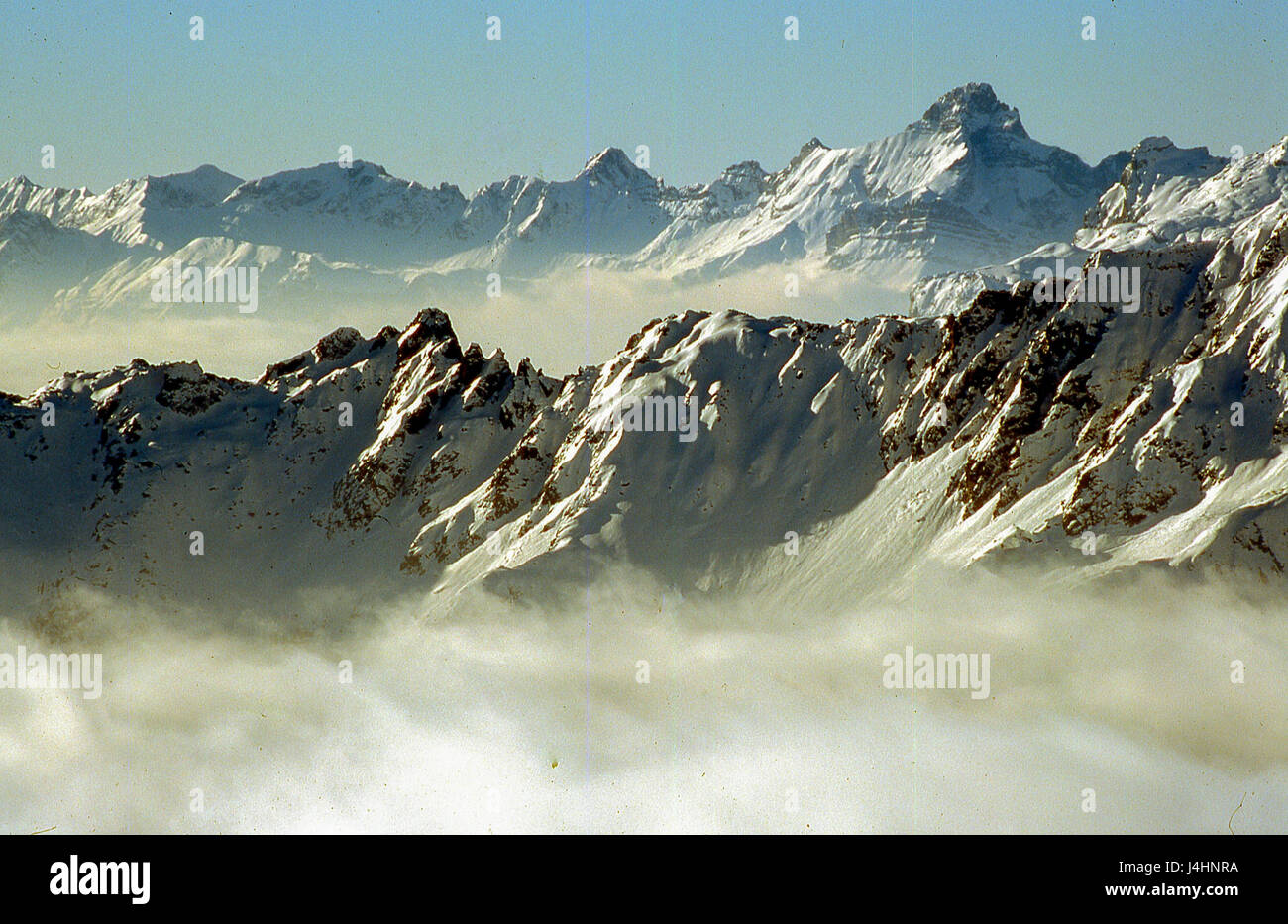 landscape of french alps Stock Photo - Alamy