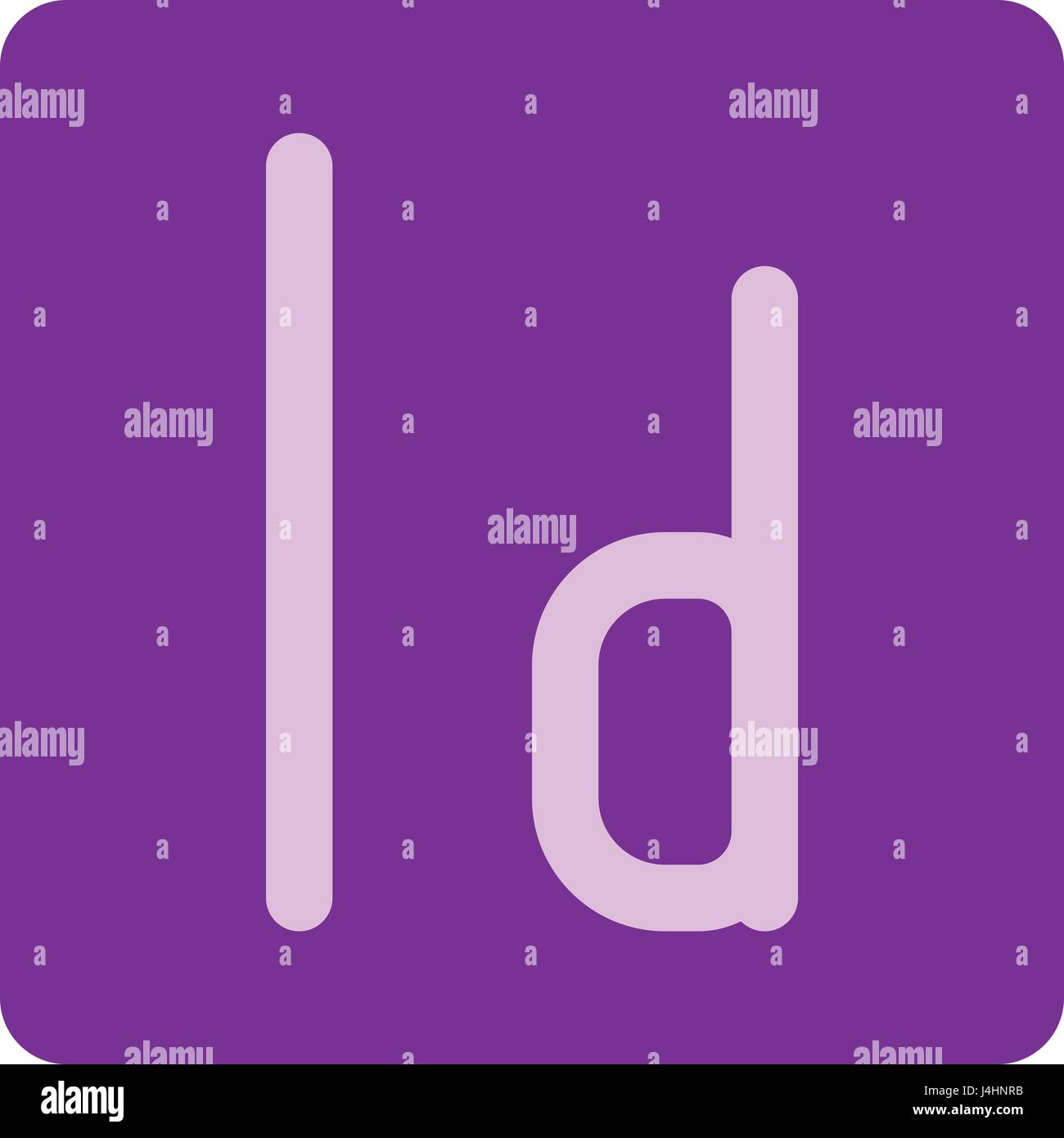 Indesign logo hi-res stock photography and images - Alamy