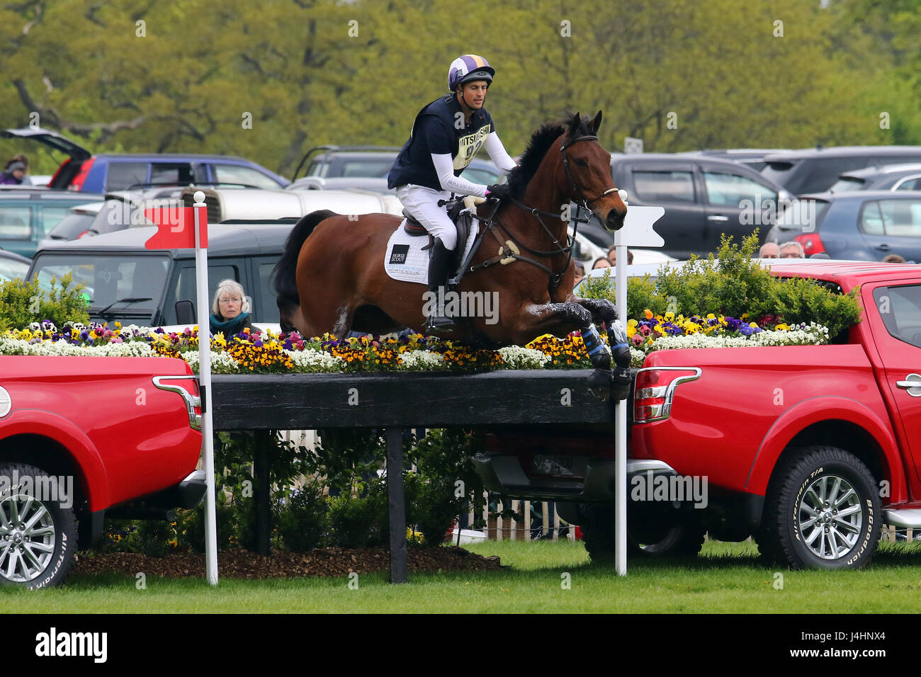 Gubby Leech Cross Country Badminton 060517 Stock Photo - Alamy